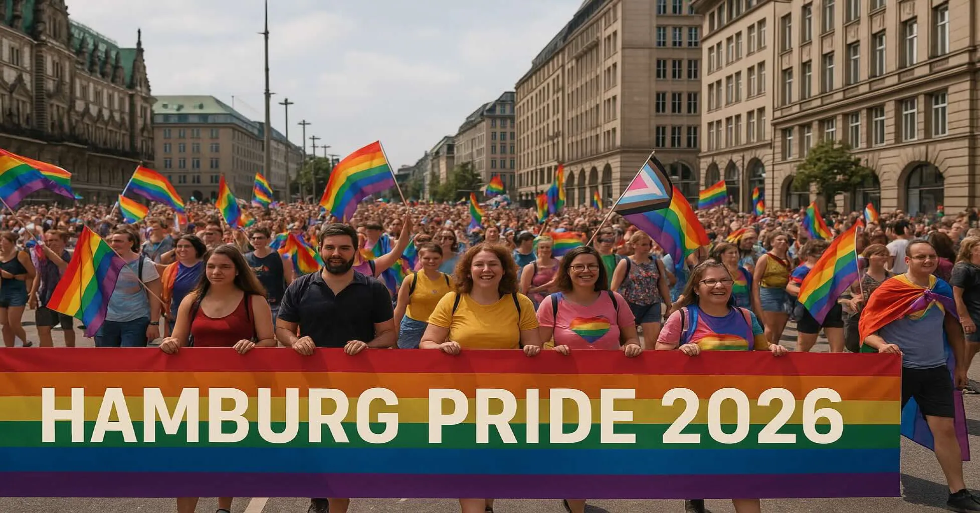 Hamburg Pride 2026 ⇒ Feier mit uns die Vielfalt & Liebe in Hamburg